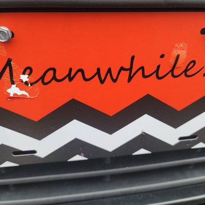 Custom License Plate Front Car Tag, Aluminum or Plastic Personalized ...