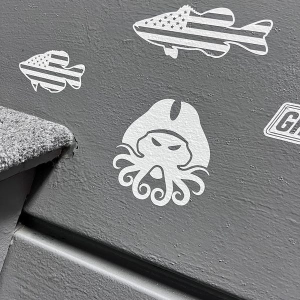 VINYL DECAL - Davy Jones - Pirates of the Caribbean - Vinyl Decal ...