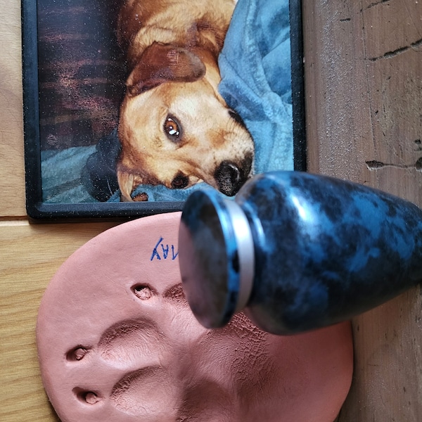 In Loving Memory Blue Heart Keepsake Urn - Love Charms® Engraving ...