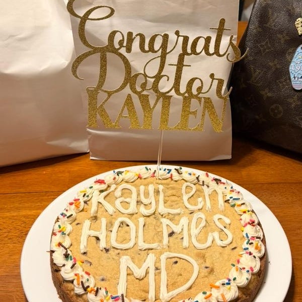 Doctor Cake Topper, Doctor Graduation Party Decorations, Doctor Grad ...