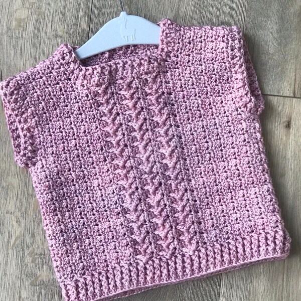 Crochet PATTERN - Chevron Vest (3-6 Months up to 10 Years) (english ...