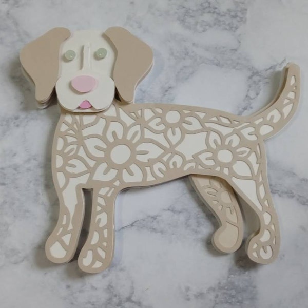 Labrador SVG | Layered Labrador Retriever Dog Cutting File - Etsy