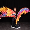Mothra Wings Pattern of Godzilla 2019. Belly Dance Unique Wings Made to ...
