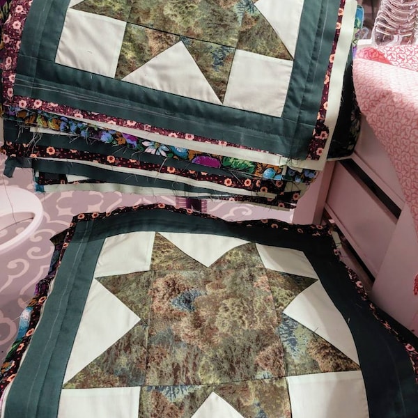 Wool Applique Pattern, Flower Pattern, Easter Wool Applique, Wool Table ...