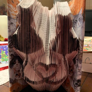 Book Folding Pattern Alphabet 34 Fanciful Measure Mark & | Etsy