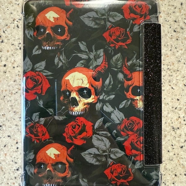 Gothic Cardstock Kindle Inserts for Clear Case | Kindle Accessories ...