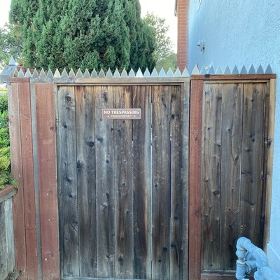 Top Mount Metal Security Fence Wall Spikes Set of 10 Anti-climb Fence ...