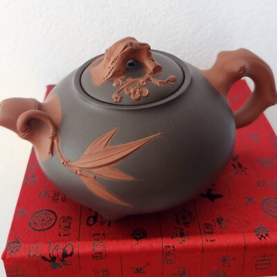 Yixing Purple Clay zisha Teapot jinxiu Shanhe Xishi 锦绣山河西施 - Etsy