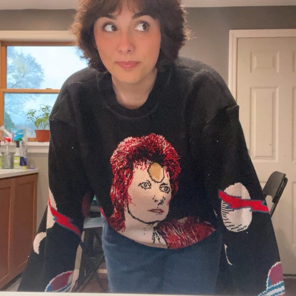 Patchwork Ugly Christmas Sweater Festive Knit Unisex Christmas Sweater ...