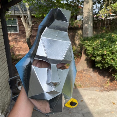 ORC Mask Make an Orc Mask From Card With This PDF Download - Etsy