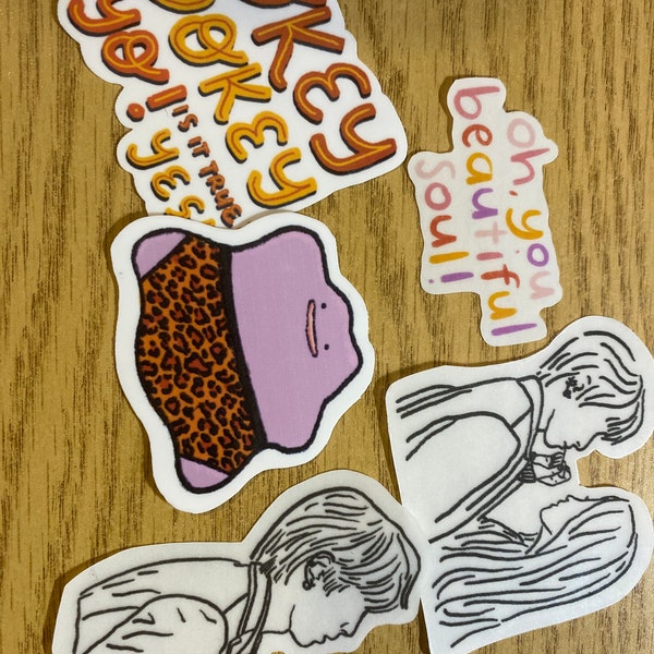 Custom Tiny Face Icon | Simple Stylized Social Media Avatar | Custom ...