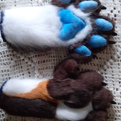 PDF TEMPLATE: Fursuit 5 Finger Paws Digital Download - Etsy UK