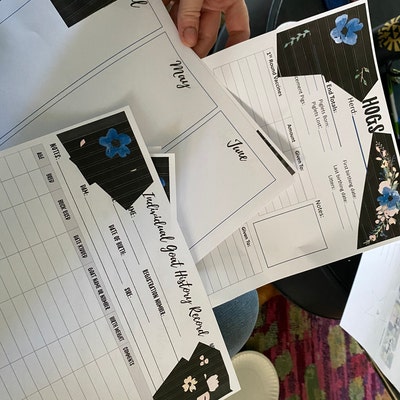 FILLABLE Hay Tracker Yield Tracker Farm Planner - Etsy