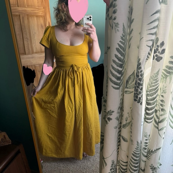 Corset-style Dress Sewing Pattern: Adjustable Fitted Bodice (PDF ...