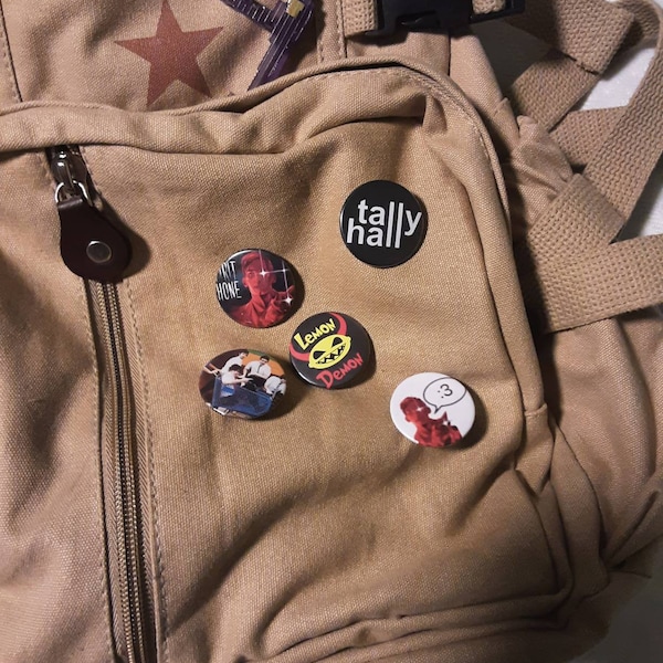 Lemon Demon Pin Badge - Etsy