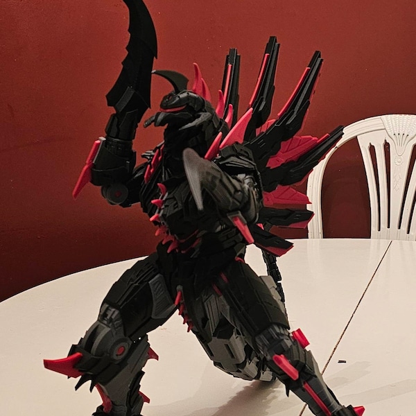 Mecha Gigan Articulated - 3D Print - Etsy