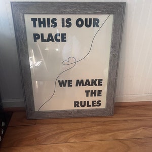 Lover Taylor Swift Poster This is Our Place, We Make the Rules Song ...
