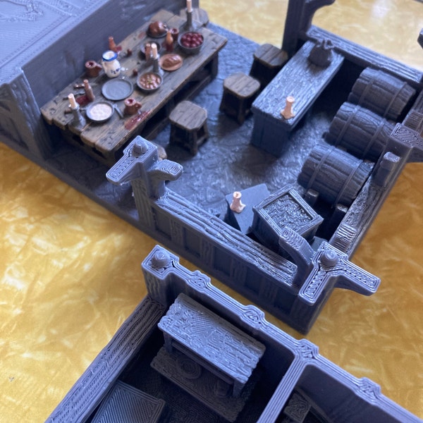 Cemetery Fence and Gate Set Tabletop RPG Miniature - Etsy