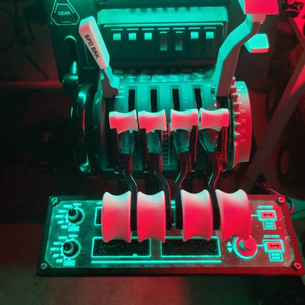 Prodesksim G58 Baron Twin Engine Piston Realistic Throttle/fuel Mixture ...