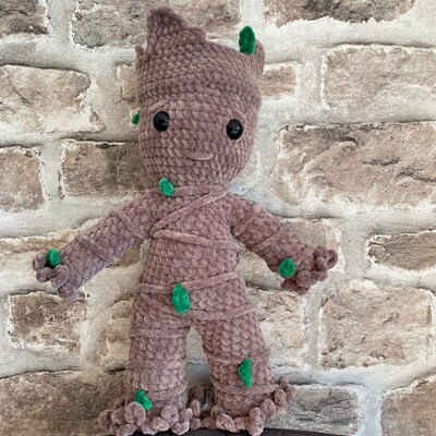 Baby Groot Amigurumi Crochet Pattern - Etsy