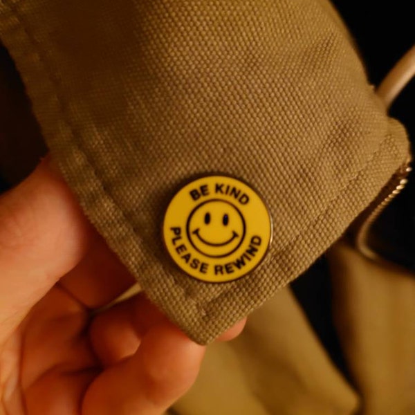 Be Kind Please Rewind VHS Sticker - Enamel Pin - Etsy