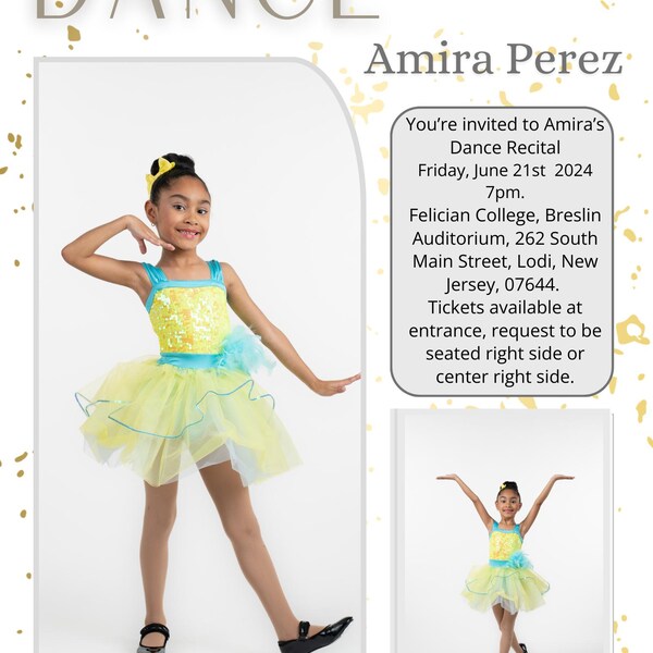 16 Page Recital Program Template Ideal for Dance Recital, School ...
