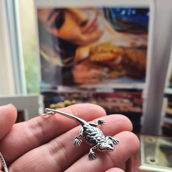 Lizard Gift Lizard Lover Bearded Dragon Gift Bearded Dragon Jewelry ...