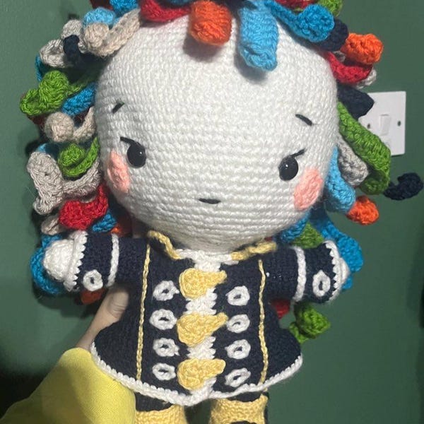 Kikuo Hoshi-kun Doll CROCHET PATTERN - Etsy