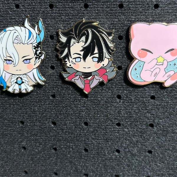 Genshin Impact Neuvillette Fontaine Hard Enamel Pin - Etsy