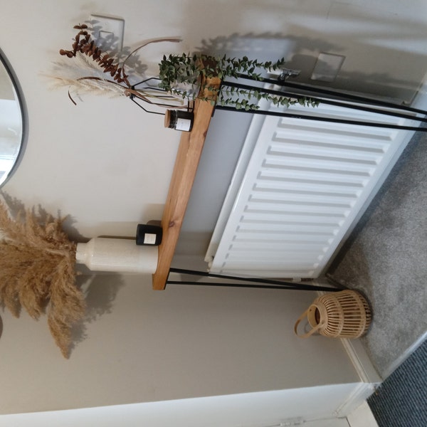 Radiator Shelf Console Table Narrow Table Hallway Table Table Hall ...