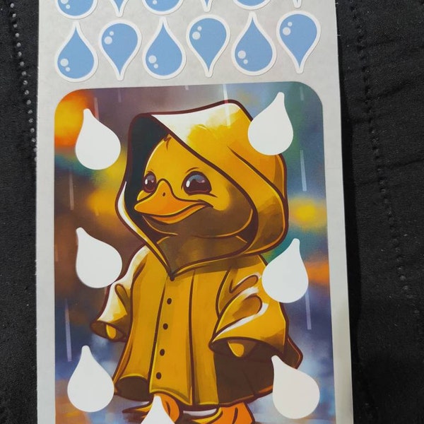 Raincoat Duckling Sticker Savings Challenge | What the Duck | Budgeting ...