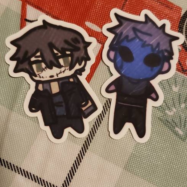 NEW Creepypasta Stickers: Jeff the Killer, Eyeless Jack, Ben Drowned ...
