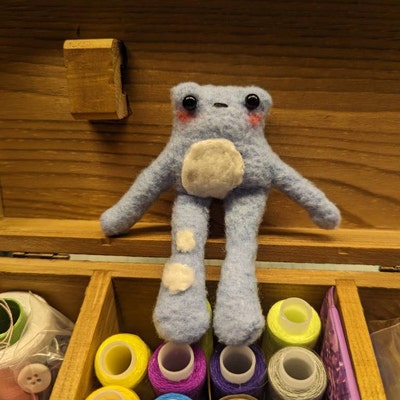 Mini Frog Pdf Pattern, Leggy Frog, Sewing Tutorial, Cute Stuffed Animal ...
