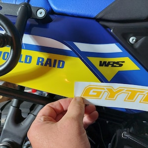 2 X Yamaha GYTR Stickers for Motorcycles - Etsy