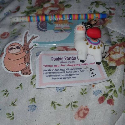 Llama Gel Pen, Cute Animal Pen, School Pen, Fun Pen, Kawaii Pen, Alpaca ...