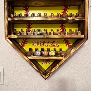 18 Baseball Homeplate Pin Display Case Holder - Etsy