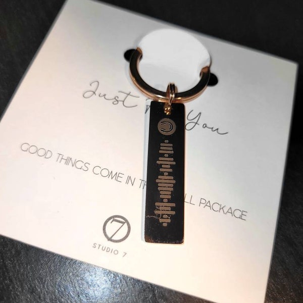 Personalized Keychain Song Code Gift Anniversary Our Song Code Gift ...