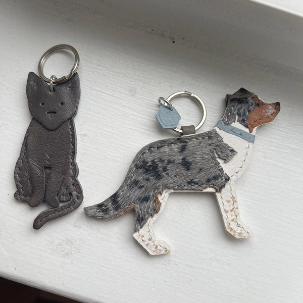 Sausage Dog Bookmark, Custom Leather Bookmark, Miniature Dachshund Gift ...