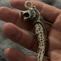 Baphomet Pentagram Caduceus Ring for Unisex Made of Sterling Silver 925 ...