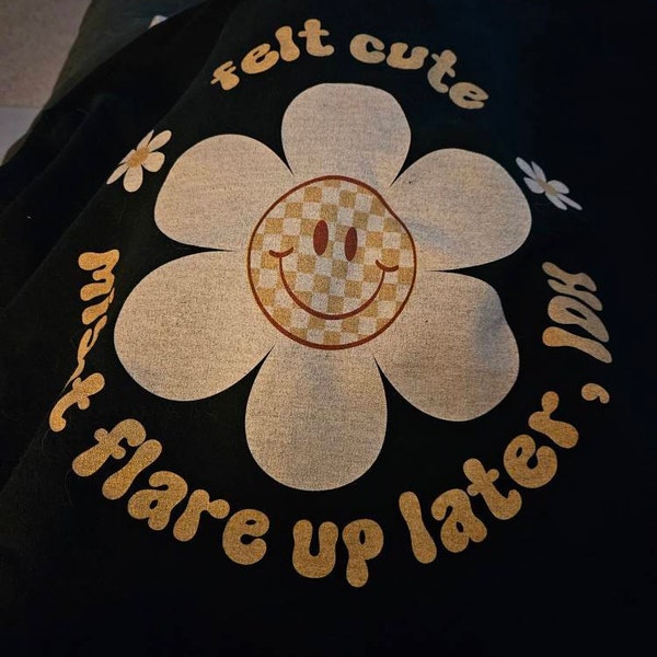 Flare Day Hoodie Chronic Pain Gift Endometriosis Fibromyalgia Skeleton ...