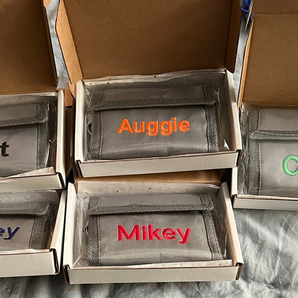 Personalized Girls Wallet, Girls First Wallet, Girls Wallet With Coin ...