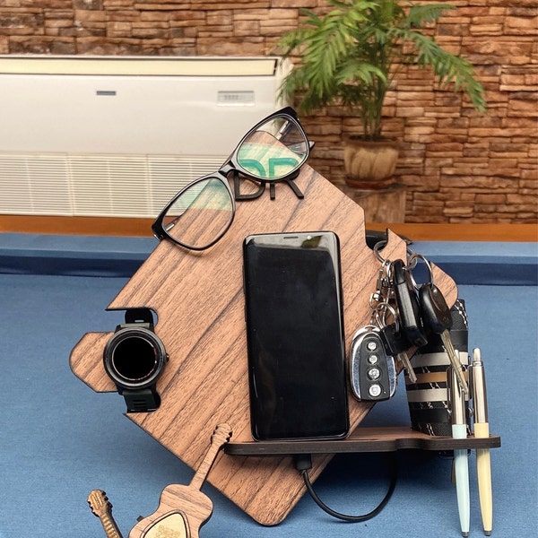 Digital Laser Cut Cnc Docking Station Template Decor SVG Dxf CDR Eps ...