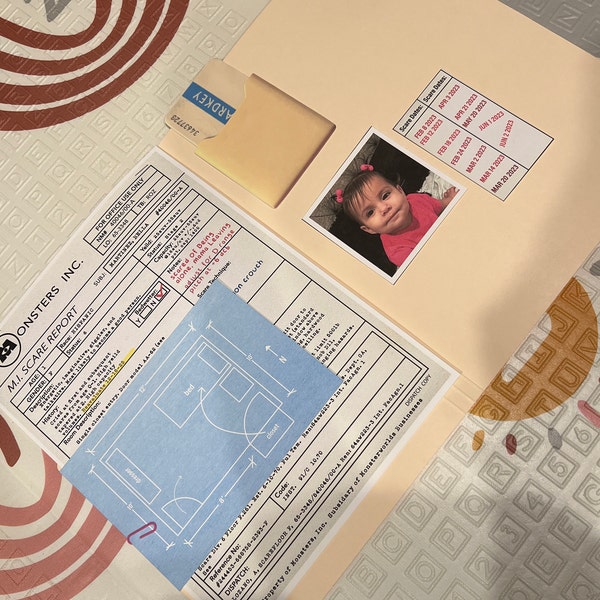 Child Scare Report Customizable Monster Movie Prop - Digital Download ...