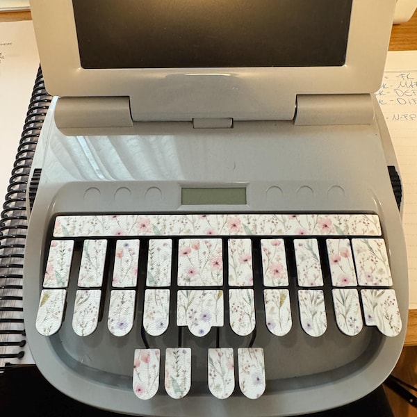 Faux Leather Steno Keypads Florals - Etsy