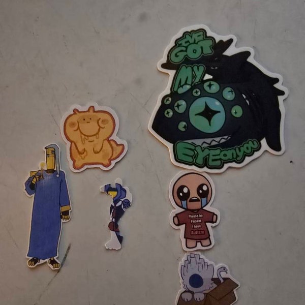 I've Got My Eye on You Eyefestation Z-317 Pressure Roblox Die Cut ...