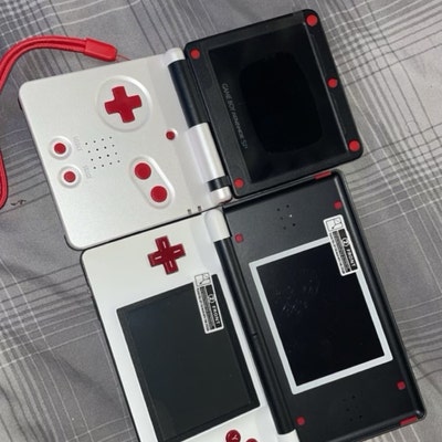 Gengar Pokémon Custom Game Boy Advance Gba SP Uv Printed With IPS V5 ...