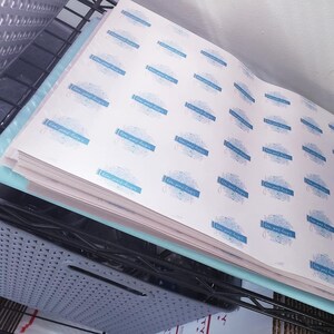 Custom Tissue Paper, Branded Tissue Paper, Full Color Tissue Paper ...