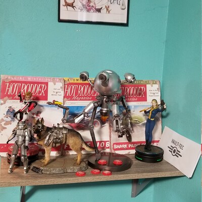 Un-official Handmade Fallout 4 COMPLETE SET of Hot Rodder Magazines ...