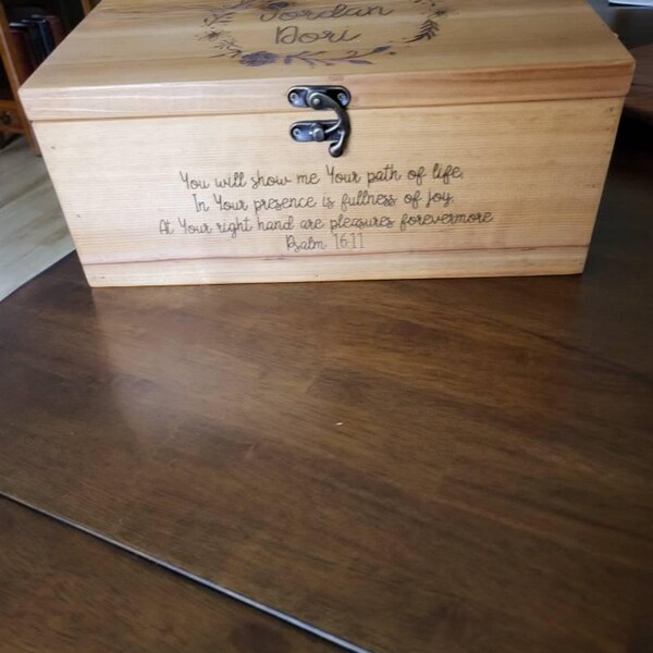 Personalized Card Box, Wedding Card Box, Barn Wedding Decorations ...