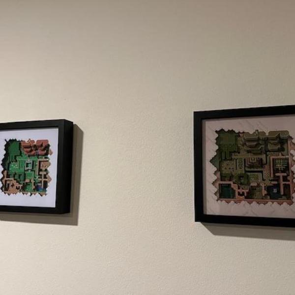 Legend of Zelda: A Link to the Past - Hyrule Map - the Light World 9x9 ...